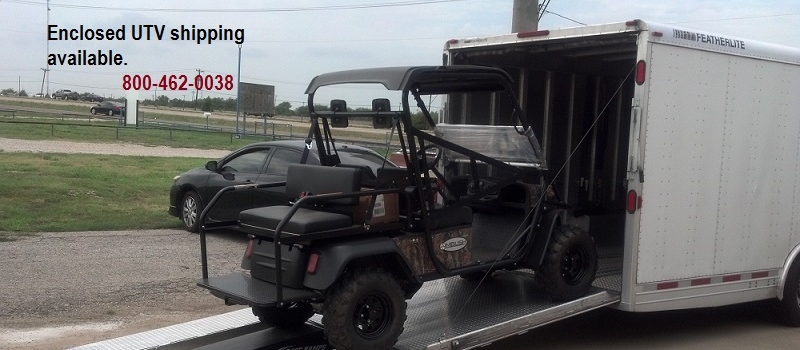 UTV Transport - Ship My UTV or ATV 800-462-0038